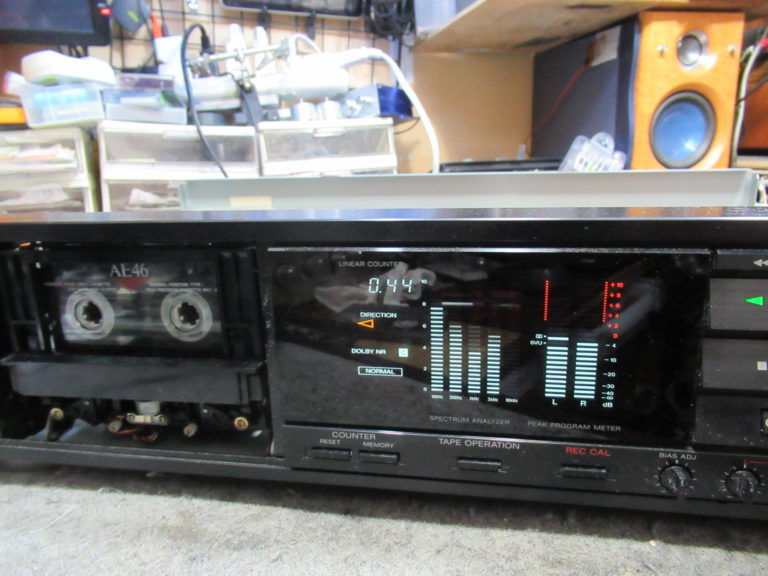 SONY TC-RX80 ソレノイド固着/モーター交換 – Audiolife － Enjoy your audio life!!