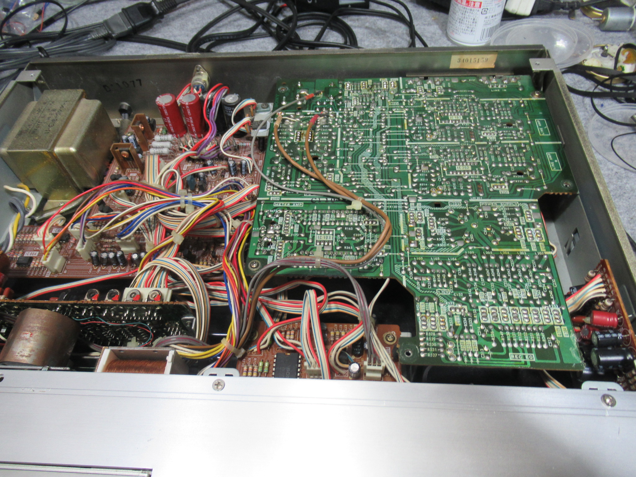 SONY TC-FX7 ノイズ再発 – Audiolife － Enjoy your audio life!!